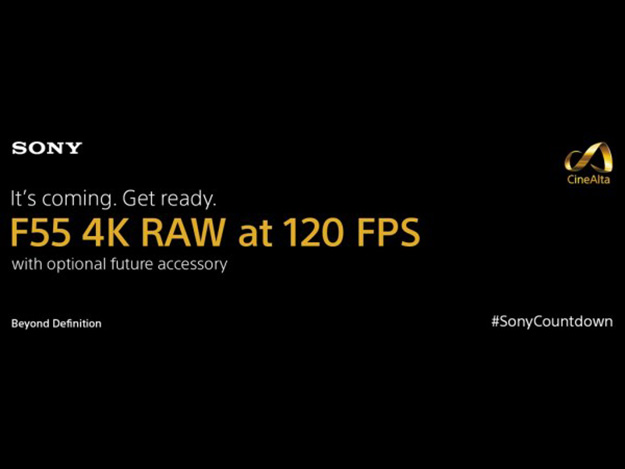 ソニー、F55で4K RAW 120fps対応を予告 - PRONEWS : デジタル映像制作Webマガジン